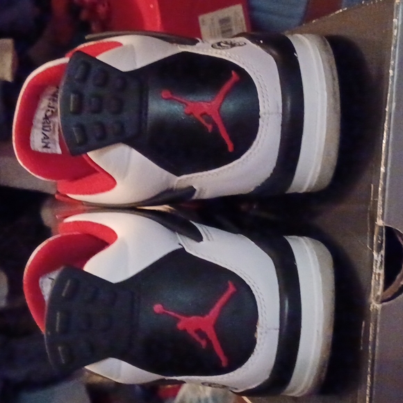 Nike | Shoes | Vintage Air Jordan 4 Mars Blackmon Fire Red | Poshmark